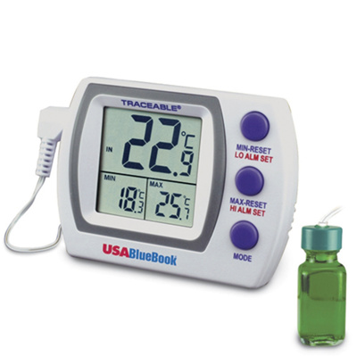 USABlueBook® Traceable® High Accuracy Thermometer, NIST Traceable ...