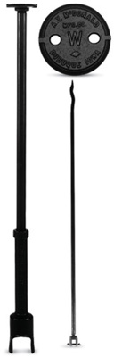 A.Y. MCDONALD Curb Box, Arch Type, 5 ft w/shut off rod and lid, 5603A 5 ...