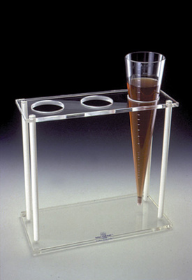 Imhoff Cone Rack, Acrylic | USABlueBook.com