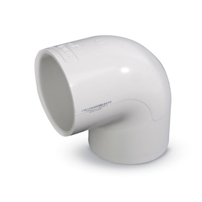2-1/2" Sch 40 PVC 90 Socket Elbow, 406-025, Pk/10 | USABlueBook.com