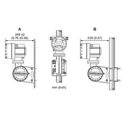 Field Housing Mounting Kit Panel/Wall/Pipe, 10W-Series | USABlueBook.com