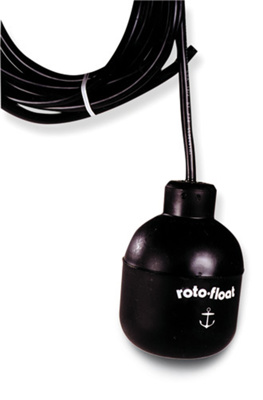 Roto-Float® Signal-Duty Float Switches w/ 20-ft Cable, SPST, Normally Open (NO), Pipe Mounted ...