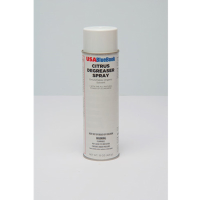 USABlueBook® Citrus Degreaser Spray, 15-oz Spray Can | USABlueBook.com
