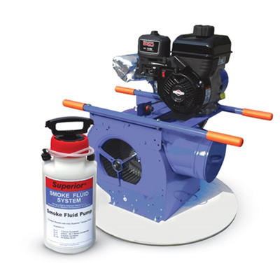 Superior® High-Output Smoke Blower for Liquid Smoke, 4000 CFM, 25-L ...