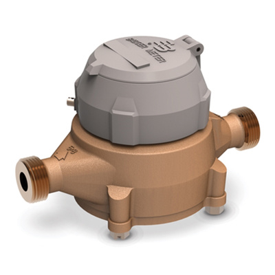 Badger Recordall M35 Water Meter, Short, Bronze, Gallons, Direct Read ...