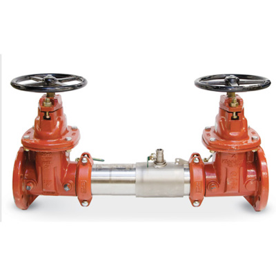 Watts 757-NRS Double Check Backflow Preventer, 4", 0111524 ...