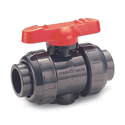 Asahi Type-21 Ball Valve, CPVC/FKM, 3 in Socket 1614030 | USABlueBook.com