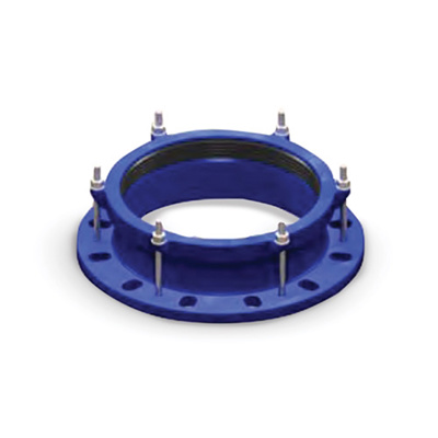 Napac 6" Mechanical Flange Adapter, 6.26 to 7.16" OD Range ...