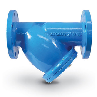Apollo® LF Y-Strainer Epoxy-Coated, 6" FLG, YCF06P045E | USABlueBook.com