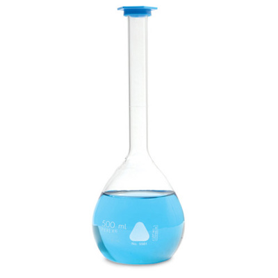 Corning Pyrex Economy Volumetric Flask, 500 mL, 70581-500 (6/Pack ...