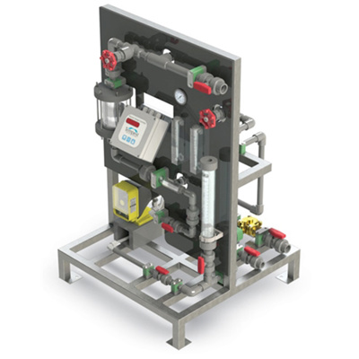Tempest Polymer Feed System, 0.4 GPH (Polymer), 60 GPH (Dilution Water ...