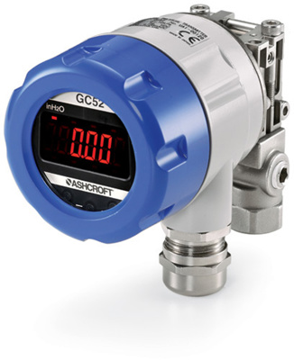 Ashcroft® GC52 Differential Pressure Transmitter, 0 to 200" H20 ...