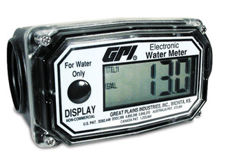 Compact 1" NPT(F) Electronic Totalizer, Nylon Body | USABlueBook.com