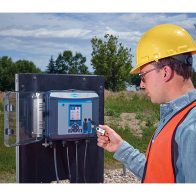 Hach FL1500 Basic Flowmeter, 2 Sensor Ports, 120 VAC, LFV001.99.W2NXH ...