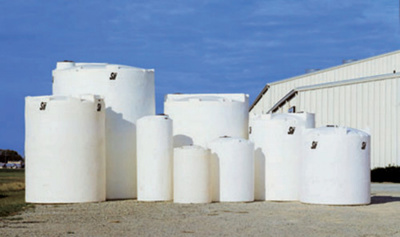 Snyder® Vertical Bulk Storage Tank (General Purpose), Natural Color ...