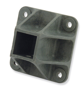 Single Post Base For Non-Metallic Channel | USABlueBook.com