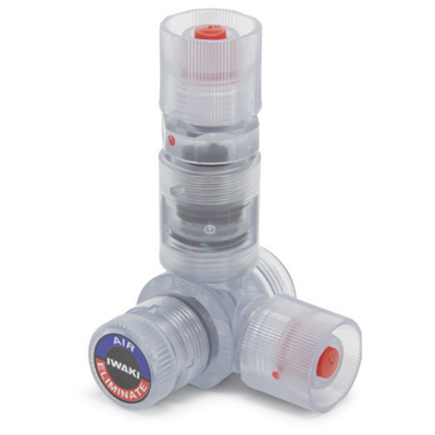 Manual Air Vent Valve 3/8 PVC FKM E90024 | USABlueBook.com