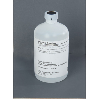 Thermo Scientific Orion Ammonia Standard, 1000 ppm, 475 mL, 951007 ...