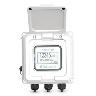 McCrometer Dura Mag™ Electromagnetic Flowmeter, Battery Powered, 2", 10 ...