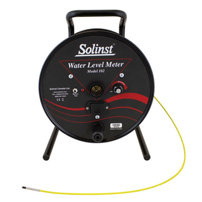 Solinst 102 Water Level Meter P10, Stainless Steel Probe, 300'L Marked ...