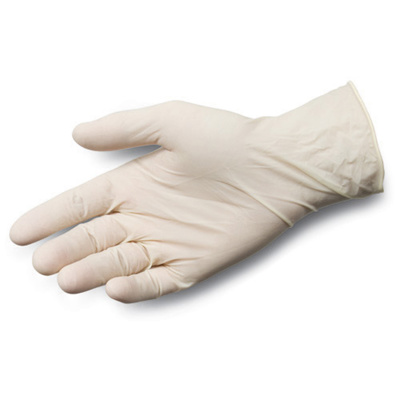 Microflex® ComfortGrip® Latex Lab Gloves, 5.1 Mil Thick, Medium, 100 ...
