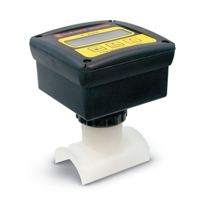 Blue-White® DIGI-METER® F-2000 Flowmeter, 2" Sch 40 PVC Saddle, 30-300 ...