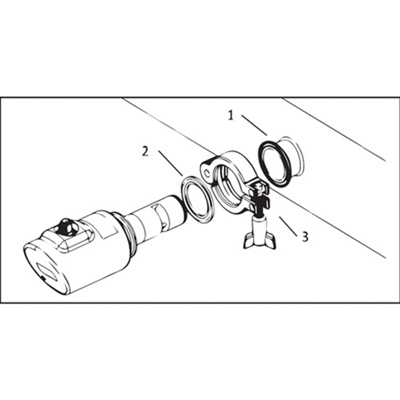 Sensorex Weld-On Pipe Installation Kit for Inline Process Monitors, 316 ...