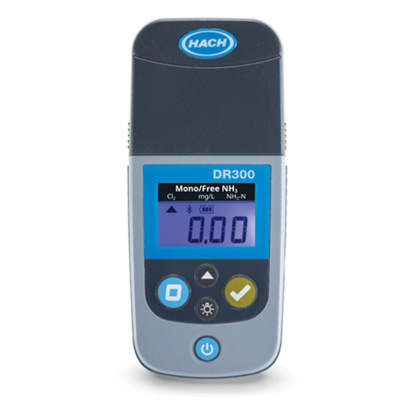 Hach DR300 Ammonia/Monochloramine Pocket Colorimeter, LPV445.97.26110 ...