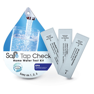 Safe Tap Check Home Water Test Kit, 2 Tests, 487940 | USABlueBook.com