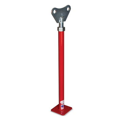 Adjustable 30" Tall Pipe and Meter Support Stand, Flange Style for 6 ...