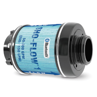 SHO-FLOW® Bluetooth® Flowmeter, 1-1/2" NST (M x F), 30 to 500 gpm ...