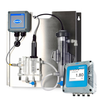 Hach CLF10 sc Grab Sample Analyzer System w/ Single-Input SC4500 ...