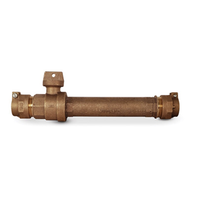 A.Y. MCDONALD Lead-Free Repair Cut-in Curb Stop Valve, Regular Pattern ...