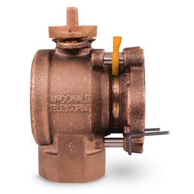 Badger Recordall M120 Water Meter, Bronze, Gallons, Direct Read, 1-1/2 ...