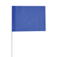 Blue Marking Flag w/ 21" Wire Staff, 4" x 5", Plain, 100/pk ...